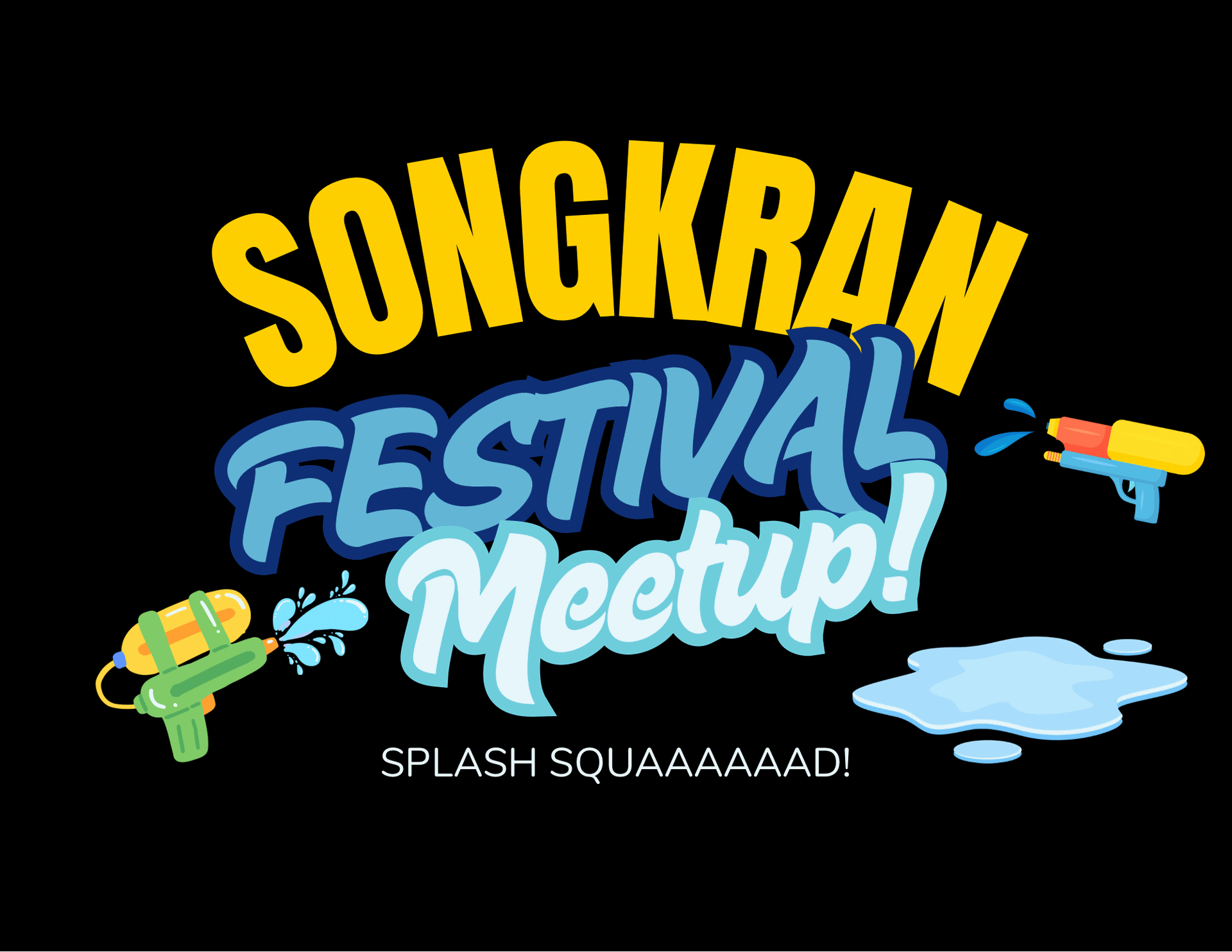 Songkran Splash Squad | Adventures While Black